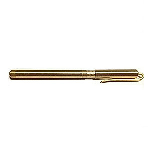 EKLOEN Solid Brass Pen, EDC Pocket Pen Signature Pen Pocket Pen with Clip