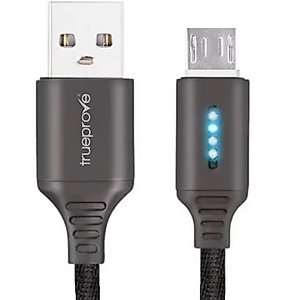 TrueProve™ 10FT Barnes & Noble Nook Color Compatible LED Lit Charging Sync Data Cable Smart LED (Cable Will not Display Charging on Tablet Screen)