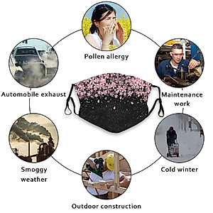 Geometric Fashion Face mask Abstract Diagonal Thin Line Art Pattern British enlighten Zigzag,Reusable Face Mask Balaclava Washable Outdoor Nose Mouth Cover for Men Women,Black White