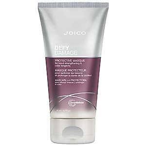 Joico Defy Damage Protective Masque | For Color-Treated Hair | Strengthen Bonds & Preserve Hair Color | With Moringa Seed Oil & Arginine | 1.7 Fl Oz