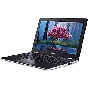 Acer 2022 11" HD IPS Anti-Glare Touchscreen Chromebook, Intel Celeron Processor Up to 2.60 GHz, 4GB Ram, 64GB SSD, Ultra-Fast 6th Gen WiFi Speed, Chrome OS(Renewed) (Dale Black)