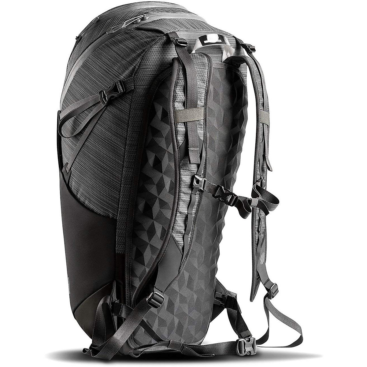 HEIMPLANET Original | V1 MOTION ELLIPSE 25L | Daypack incl. 15" Laptop Compartment (Darkgrey/Green)