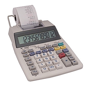 Sharp EL-1750V Two-Color Printing Calculator 2 Lines/Sec 3" Black/Red