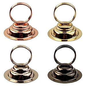 Elegant Metal Table Number Holders Unqiue Stand Rack Practical Wire Picture Holders For Tabletop Use In Event