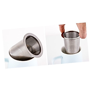 SOLUSTRE Cold Brew Coffee Espresso Ground Coffee Espresso Coffee Maker Machine Stainer Steel Strainer Stainless Steel Strainer Coffee Infuser Basket Coffee Machine Loose Leaves Tea Maker