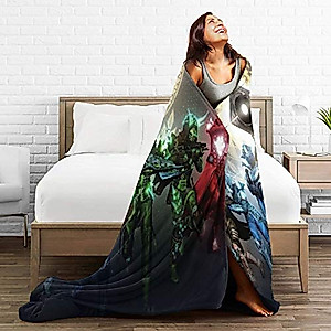 uiuzirv Ultra-Soft Micro Fleece Blanket Lightweight Blanket mat for Couch/Living Room/Warm Winter Cozy Plush Throw Blankets for Adults Or Kids 50 X 40