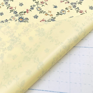 Yifely Sunmer Blooms Furniture Paper Decorative Shelf Drawer Liner Self-Adhesive Storage Locker Decor 17.7 Inch by 9.8 Feet