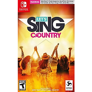 Let’s Sing Country- Nintendo Switch