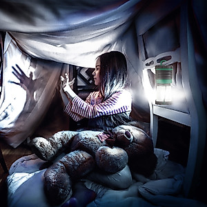 Blazin Ultra Bright Camping Lantern - Waterproof, Portable & Lightweight, 500 Lumens Battery Operated Camping Light - Ideal for Camping, Hurricane, Power Outages & Emergencies