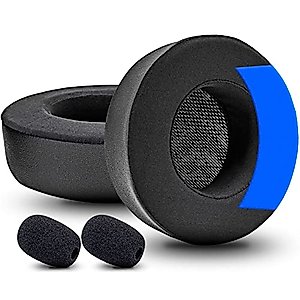 Virtuoso XT Cooling Gel Earpads Replacement for Virtuoso XT Headset - Thicker Memory Foam/Breathable Fabric (Hybrid Ice Silk Fabric Cooling Gel)