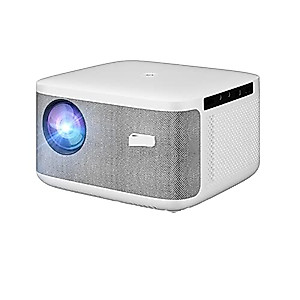 Digital Focus Smart Android WiFi Full HD 1920 * 1080P LED Projector Video Projector Home Theater LCD Laser (Color : A20 add air Mouse)