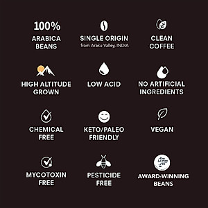 Araku Boomi Premium Single Origin Instant Coffee Powder, Medium Roast, Made from 100% Arabica Beans from Araku Valley | Best Instant Coffee | 3.5 Ounce Tin (2 Pack) (Up to 100 Cups)