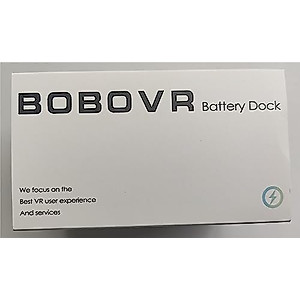 BOBOVR Battery Dock Upgrade Kit for M1/M2 Plus,Quickly Convert M1/M2 Plus Strap Regular Version to Battery Version.