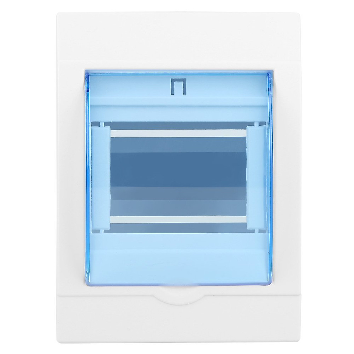 Keenso 3-4 Ways Plastic Distribution Box for Circuit Breaker, Easy Install, Wide Application, Transparent Cover