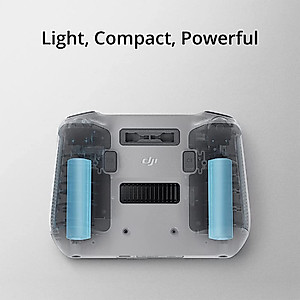 DJI CP.RC.00000005.01 RC Remote Controller for DJI Mini 3 Pro, Mavic 3 Series, Air 2S Drones, Gray Bundle with Lexar 64GB MicroSDXC Memory Card, Deco Gear Drone Landing Pad and 7" Hard EVA Case