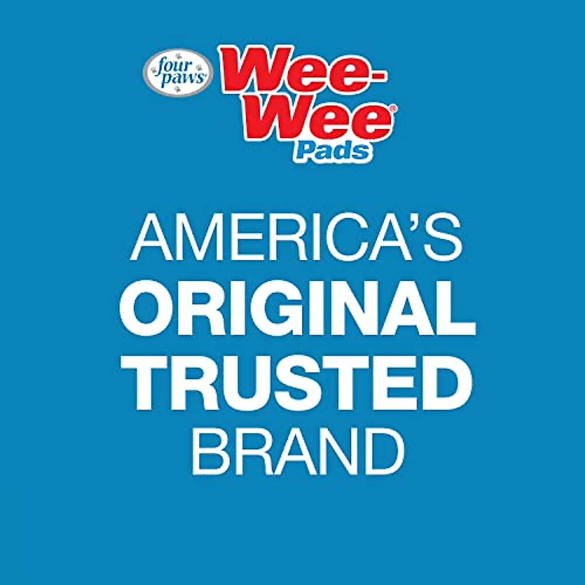 Four Paws Wee-Wee Superior Performance Pee Pads for Dogs - Dog & Puppy Pads for Potty Training - Dog Housebreaking & Puppy Supplies - 22" x 23" (150 Count)