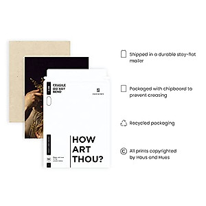 HAUS AND HUES Dark Academia Aesthetic - Dark Academia Aesthetic Room Decor Light Academia Aesthetic Room Decor Wall Posters Aesthetic Vintage Posters for Room Aesthetic UNFRAMED 12"x16"