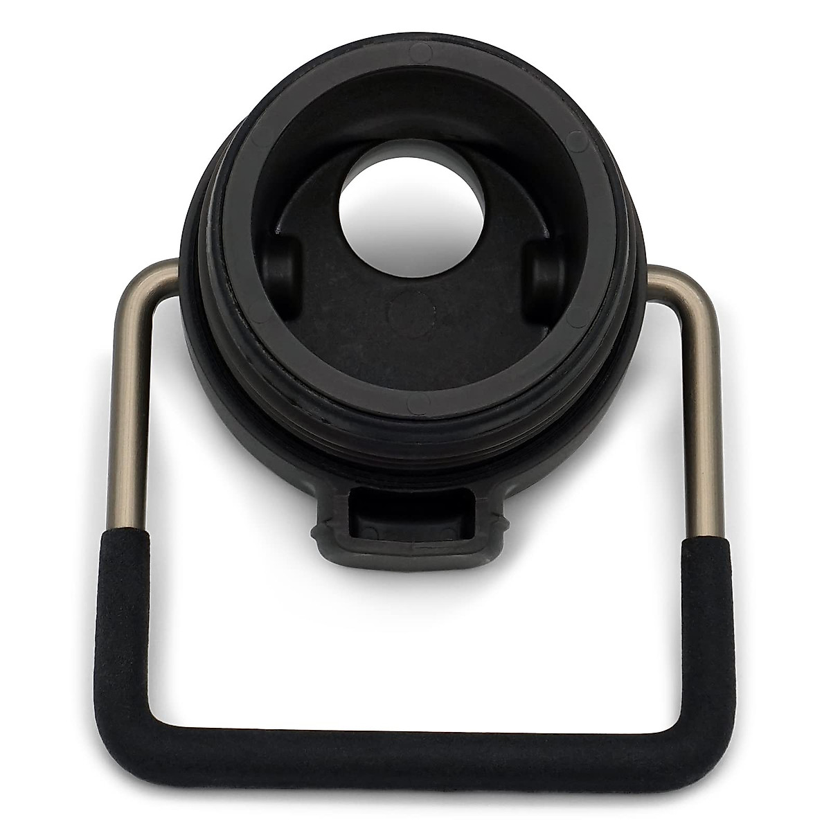 TrailKeg Mod-Lid - Fits TrailKeg bottles, Yeti Ramblers - Solid Metal Handle and Cap Keep