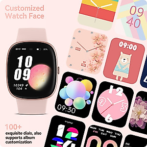 anyloop Fitness Tracker Watch with 24/7 Heart Rate Blood Oxygen Monitor, 1.69" Large Screen Activity Tracker with Pedometer, Sleep Monitor, Calories & Step Counter, Sports Smart Watch for Women Men