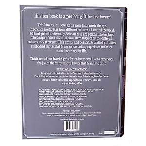 Exotic Teas of The World Gift Set, 80 Tea Bags, 8 Different Flavors