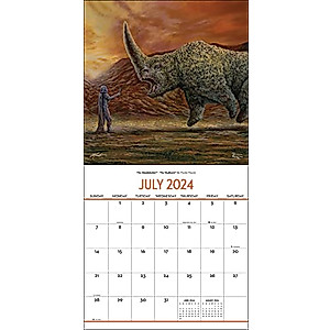 THE MANDALORIAN by Thomas Kinkade Studios 2024 Wall Calendar
