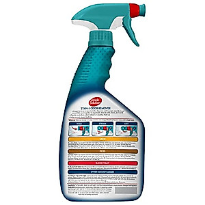 Simple Solution Pet Stain and Odor Remover | Enzymatic Cleaner with 2X Pro-Bacteria Cleaning Power | 32 Ounces