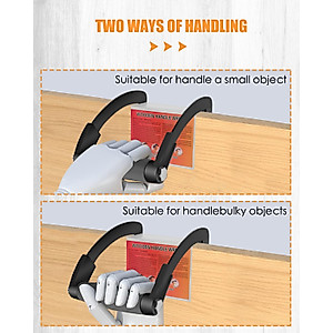 GCCSJ Panel Carrier, Drywall Carrying Tool for Wood, Plywood Lifting Tool with 0-1 Inch Grip Range, Save Effort Wear Resistant Gripper Clamp
