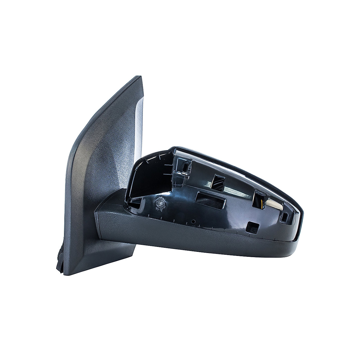 Dependable Direct Dependable Direct Left Driver Side Black Non-Folding Non-Heated Power Operated Door Mirror for Nissan Sentra (2007 2008 2009 2010 2011 2012) - NI1320167