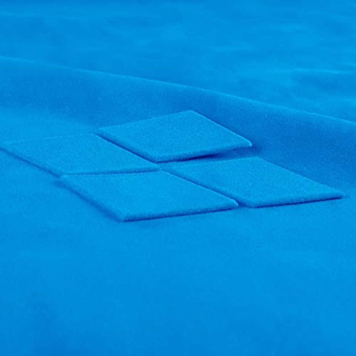 Toworldit 4pcs/Set Alcantara + ABS Material Inner Door Handle Bowl Trim Cover Sticker Compatible with Audi A4L 2017-2021 (Blue)