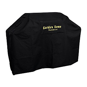 Garden Home outdoor Heavy Duty Grill Cover, 70" L, Black