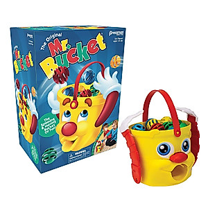 Mr. Bucket Game -- The Spinning & Moving Bucket of Fun! by Pressman Multi Color, 5"