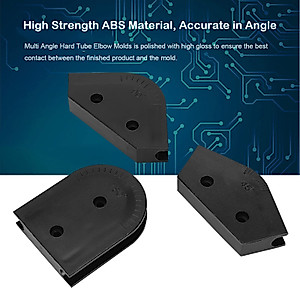 ASHATA 16mm Tubing Bending Kit, Acrylic Hard Tube 45/90/180 Degree Bending Mould Kit, Hard Tube Elbow Mold for Computer Blender Water Cooling System