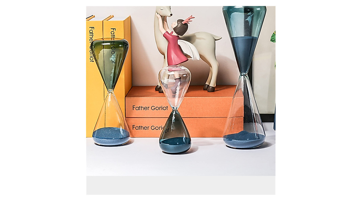 Extra-large Triangular Hourglass Timer - 60 Minutes