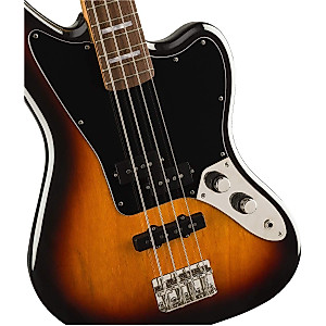 Squier Classic Vibe Jaguar Bass, 3-Color Sunburst, Laurel Fingerboard