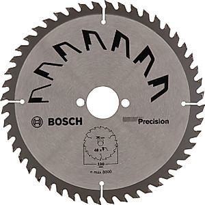 Bosch 1x Circular Saw Blade Precison (for Wood, Ø 190 x 2.5/1.5 x 30 mm, 48 Teeth, ATB, Accessories for Circular Saws)