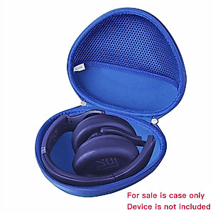 Adada Hard Travel Case for Anker Soundcore Life Q20 /Anker Soundcore Life Q30 Hybrid Active Noise Cancelling Headphones (Blue)