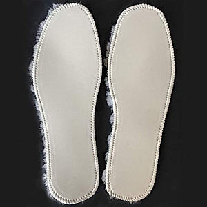 OKAYDA Australian Sheepskin Insoles Cozy & Warm Wool Shearling Insole Unisex for Shoes, Slippers, Boots, Sneakers (Woman 10)