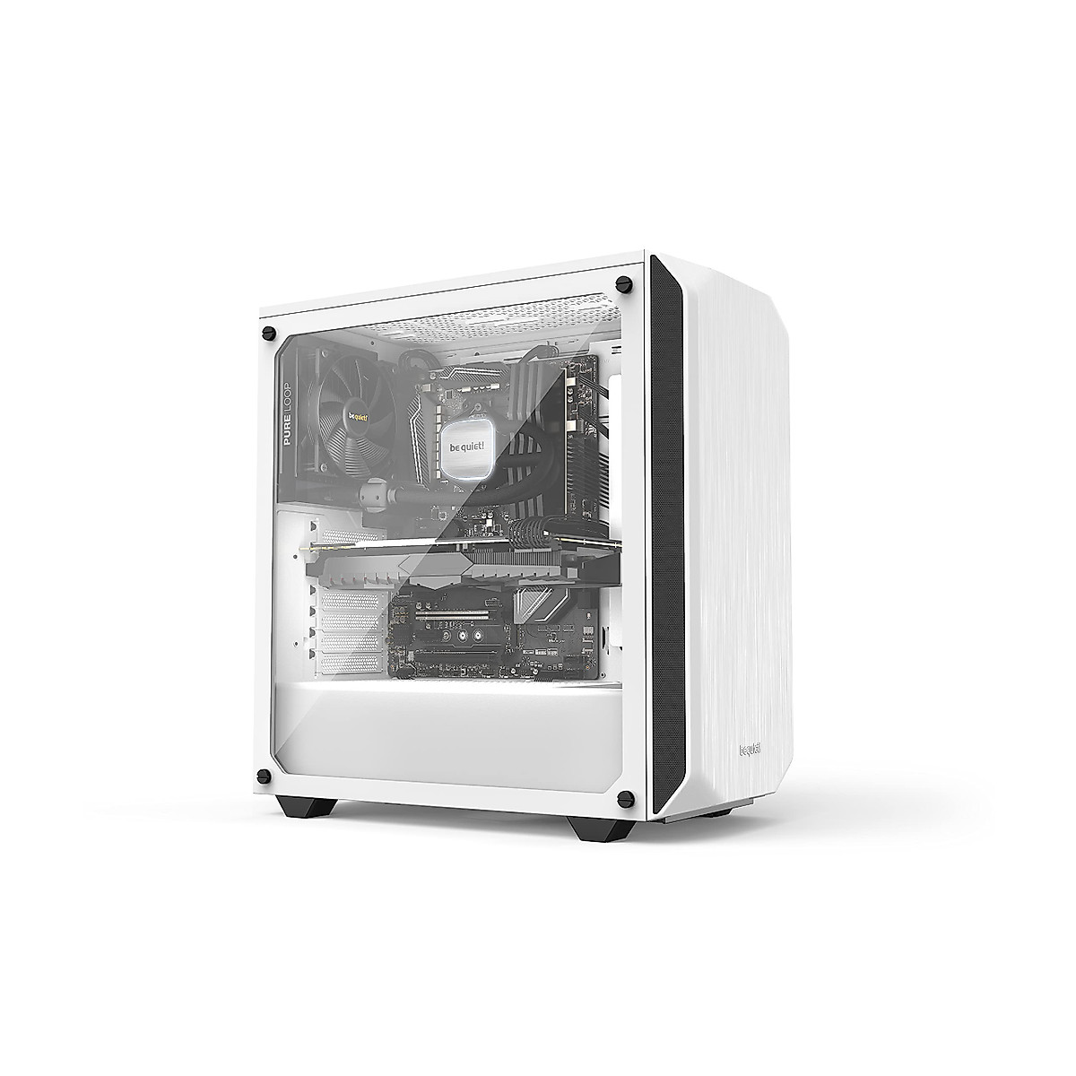 be quiet! Pure Loop 120mm All-in-One Water Cooling System | Intel 1700 1200 2066 1150 1151 1155 2011 Square ILM | AMD4 AMD5 | BW005