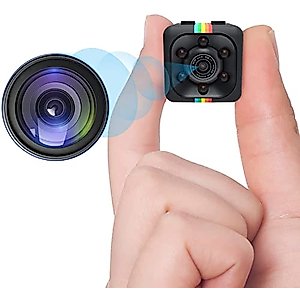 Phouqtem Mini Hidden Camera Wireless spy Camera Portable Nanny Camera HD 1080P Camera with Night Vision and Motion Detection for Home Outdoor Office Features Small Camera