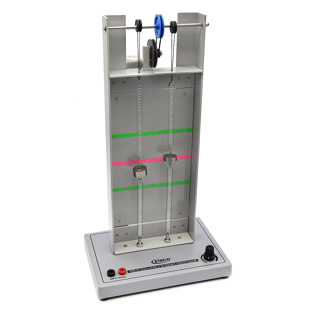 Force Oscillation and Resonance Demonstration Kit - Explore The Physics of Vibrations, Force, Energy Transfer, Motion and More - Eisco Labs