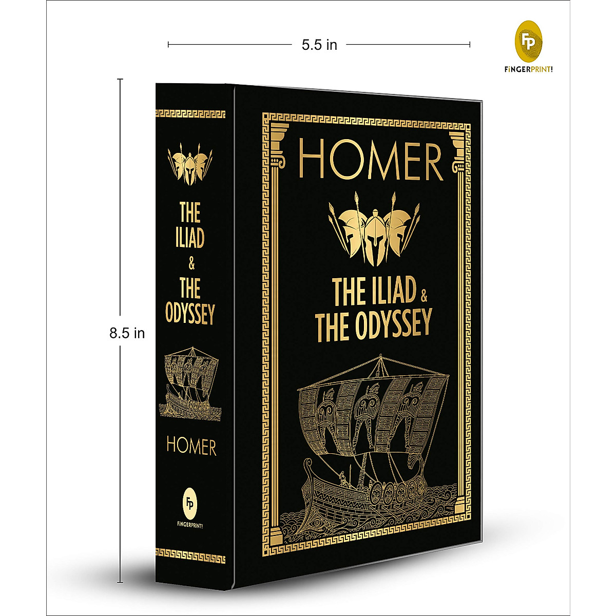 The Iliad & the Odyssey (Deluxe Hardbound Edition)