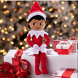 The Elf on The Shelf 12" Plushee Pal Snuggler Elf Dark Tone Girl & Boy