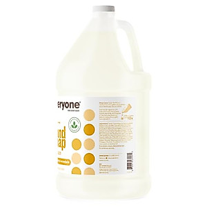 Everyone Liquid Hand Soap Refill, 1 Gallon, Meyer Lemon and Mandarin, Plant-Based Cleanser with Pure Essential Oils