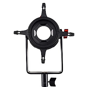 Aputure Spotlight Mini Zoom for The LS 60d and LS 60x Focusing LEDs 15°~30° 2X Zoom Adjustable Focus Projection Lens,with 15 M-Size Gobos,GOBO Holder,Gel Holder