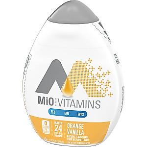 Mio Vitamins Liquid Water Enhancer, Orange Vanilla, 1.62 FL OZ. (Pack of 4)