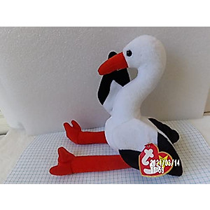 Beanie Babies Baby Ty Stilts Stork Bird w/ Tag ^G#fbhre-h4 8rdsf-tg1334286
