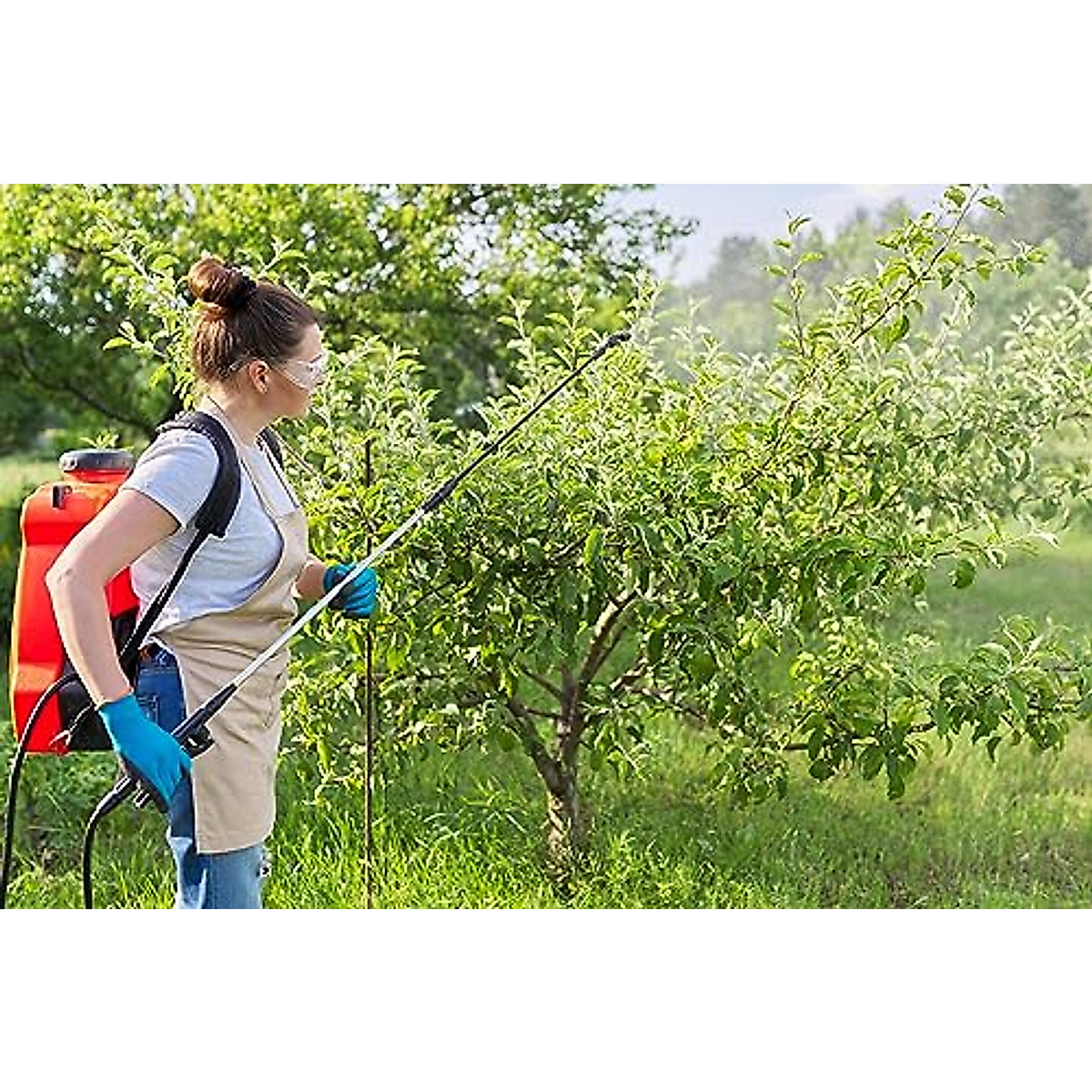 Mighty 7 Gallon by NPK Industries Plant Care Bug mite Garden pest Spray