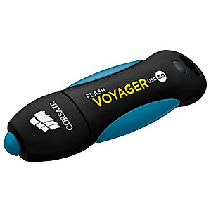 Corsair CMFVY3A-256GB Flash Voyager USB Flash Drive, USB 3.0, 256GB, Black