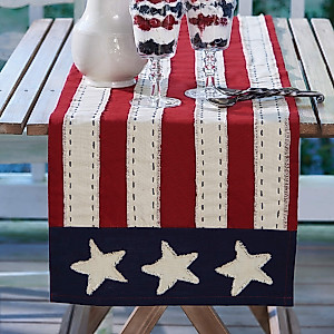 Park Designs Star Spangled Tablerunner 13 X 36