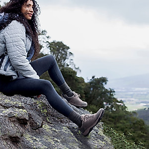 NORTIV 8 Women's Hiking Shoes Lightweight Breathable Mesh Walking Sneakers Outdoor Work Shoes Light Grey 8.5 M US SNHS222W